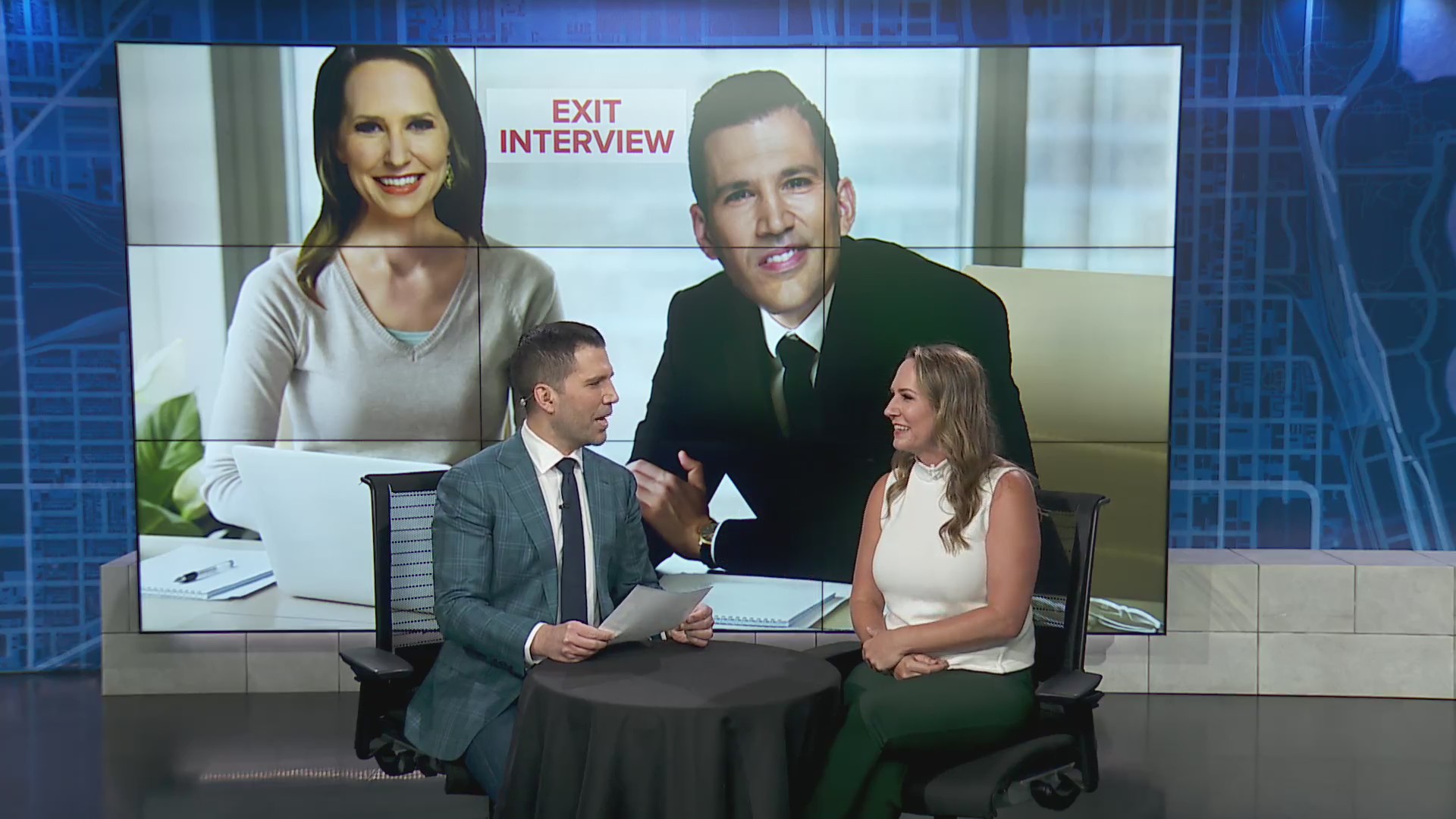 Pat gives Sarah Jindra exit interview on her last day – WGN-TV