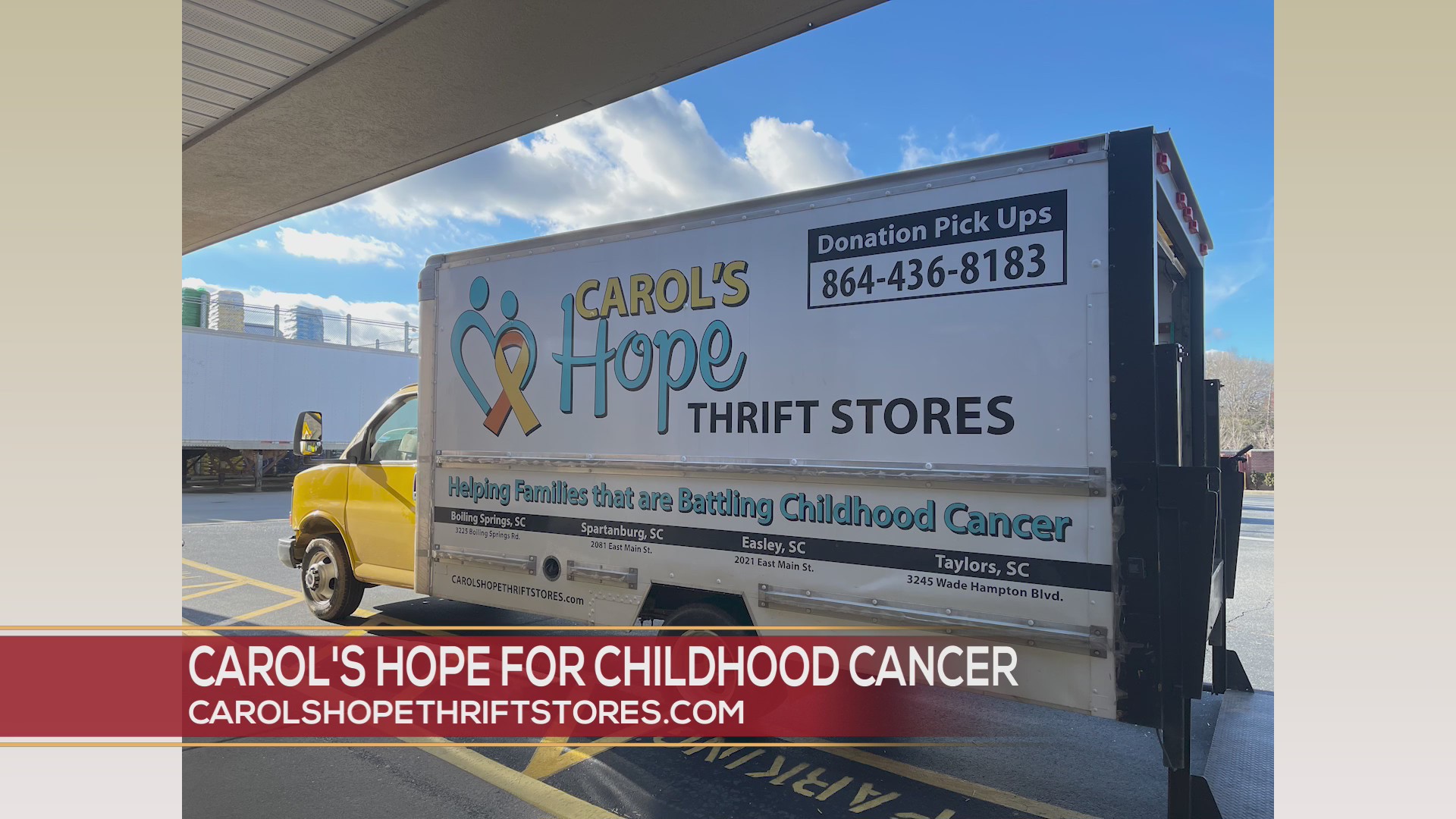 Carol’s Hope for Childhood Cancer – WSPA 7NEWS