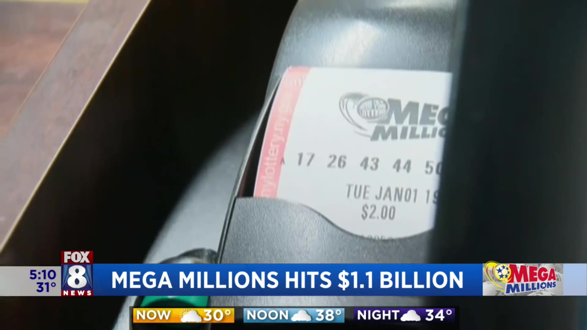 Mega Millions hits $1.1 billion – Fox 8 Cleveland WJW