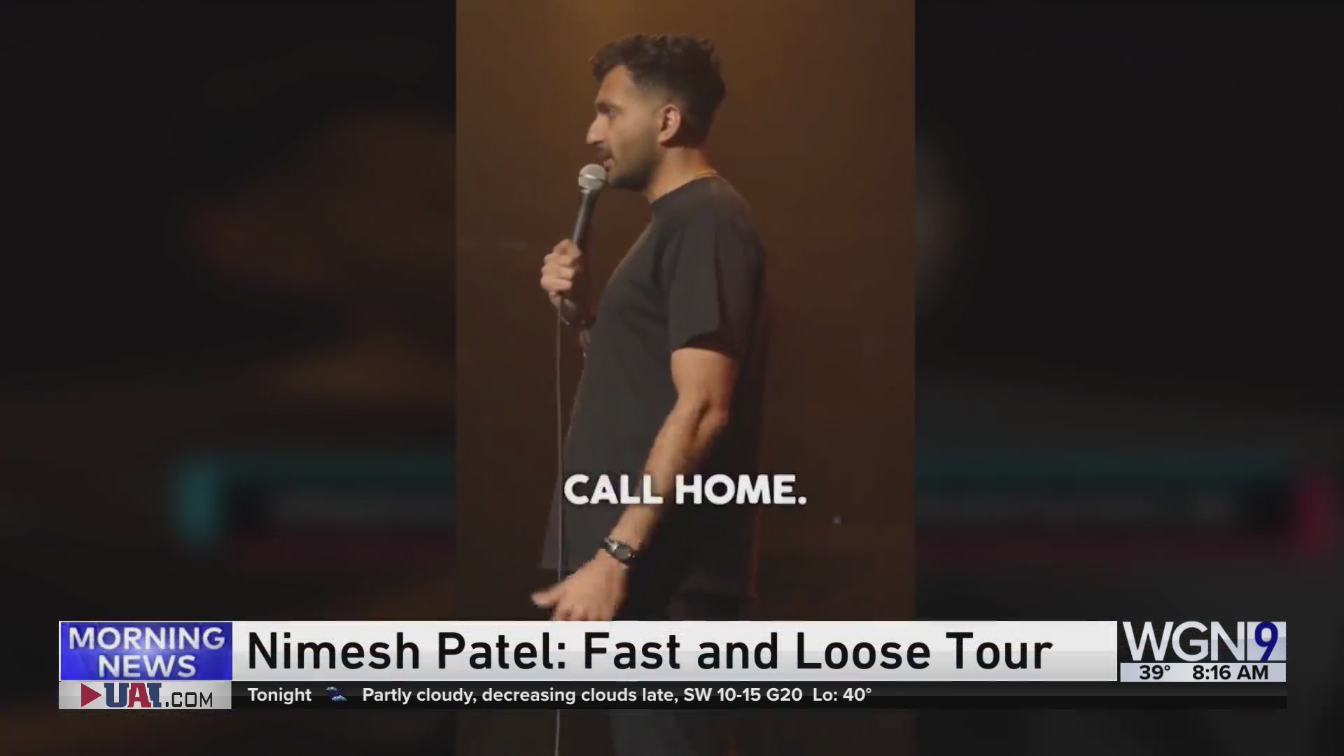 Comedian Nimesh Patel Wgn Tv