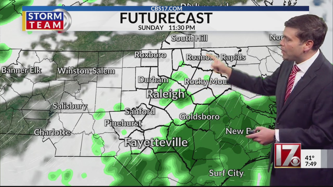 Lance Blocker’s Saturday night weather forecast – CBS17.com
