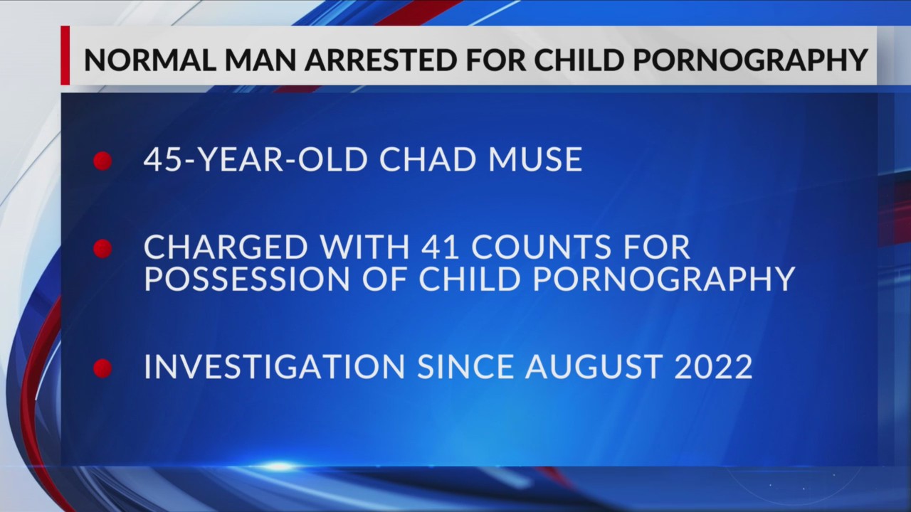 Normal man charged with dozens of child porn counts; faces years in ...