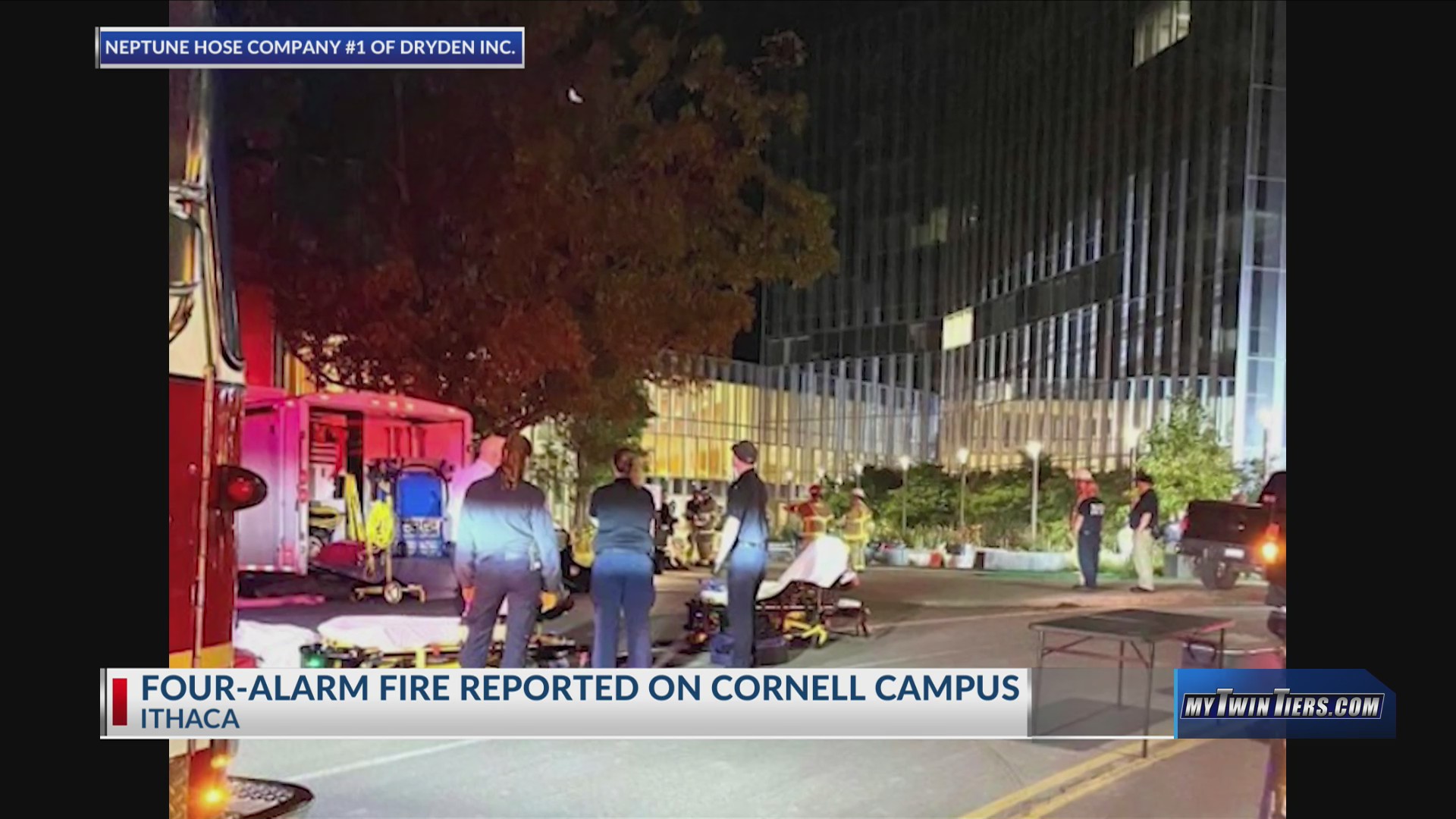 Fire Crews respond to overnight Cornell fire – WETM – MyTwinTiers.com
