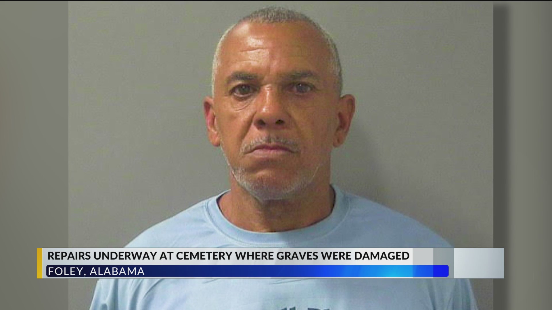 Repairs begin after arrest in Foley cemetery damage – WKRG News 5
