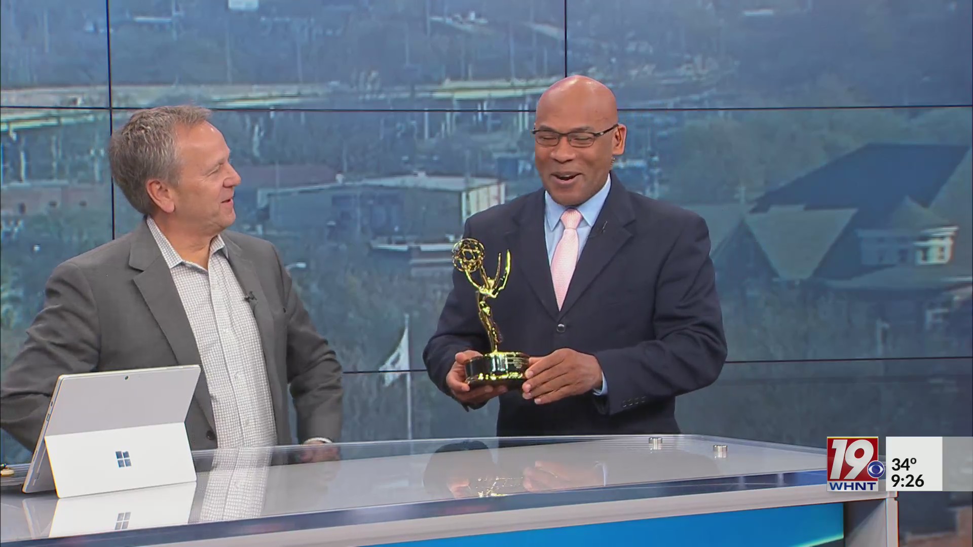 Meteorologist Ben Smith Receives His Regional Emmy | March 20, 2022 ...