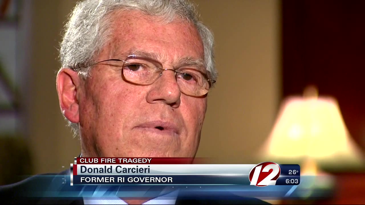 VIDEO NOW: 2013 interview with Don Carcieri on the Station Nightclub ...