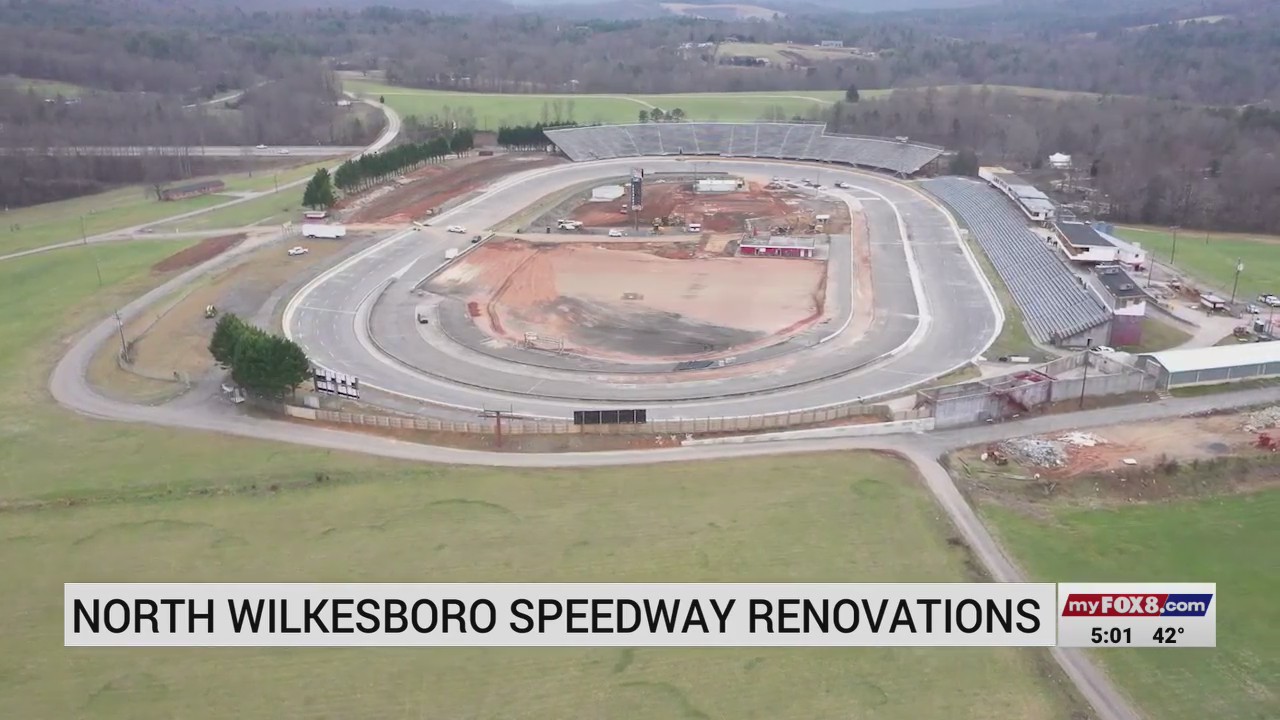 North Wilkesboro Speedway renovations underway ahead of Cup Series ...