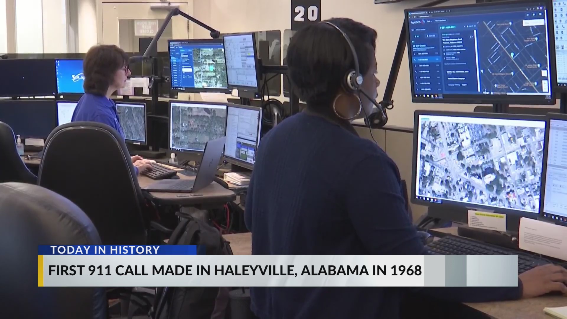 Alabama marks a milestone and celebrates the first 911 call – WKRG News 5