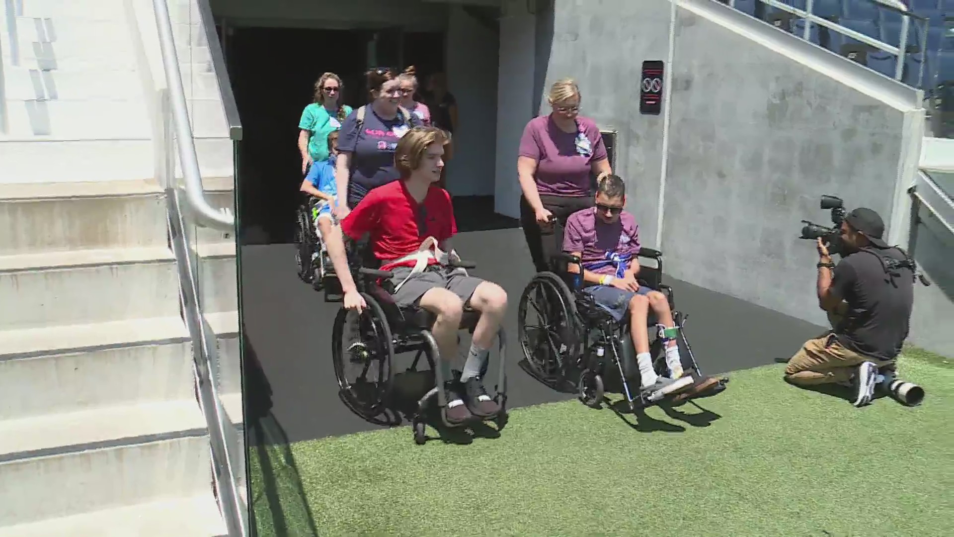 Neurorehabilitation patients from Children’s Hospital enjoy an outing ...