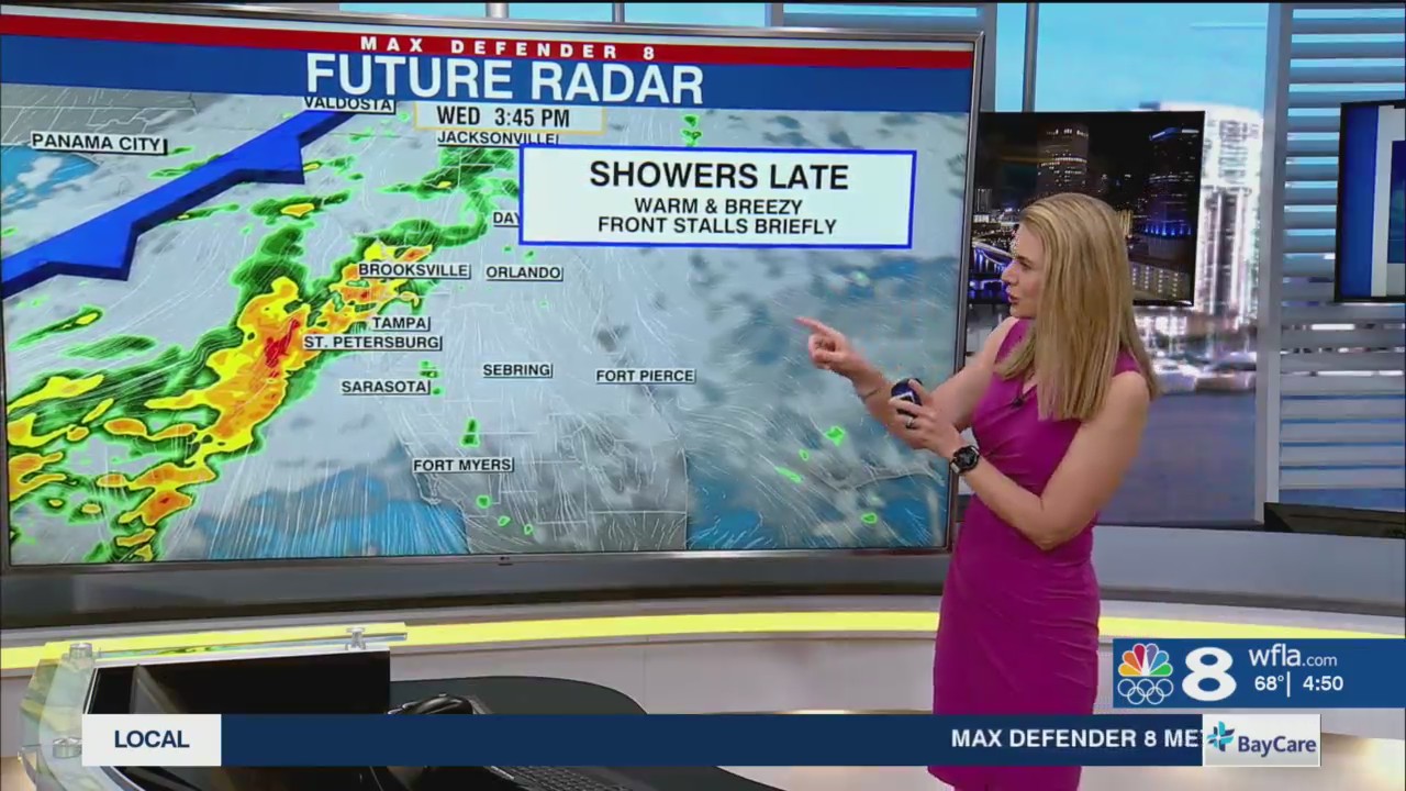 Another warm and gusty day – WFLA