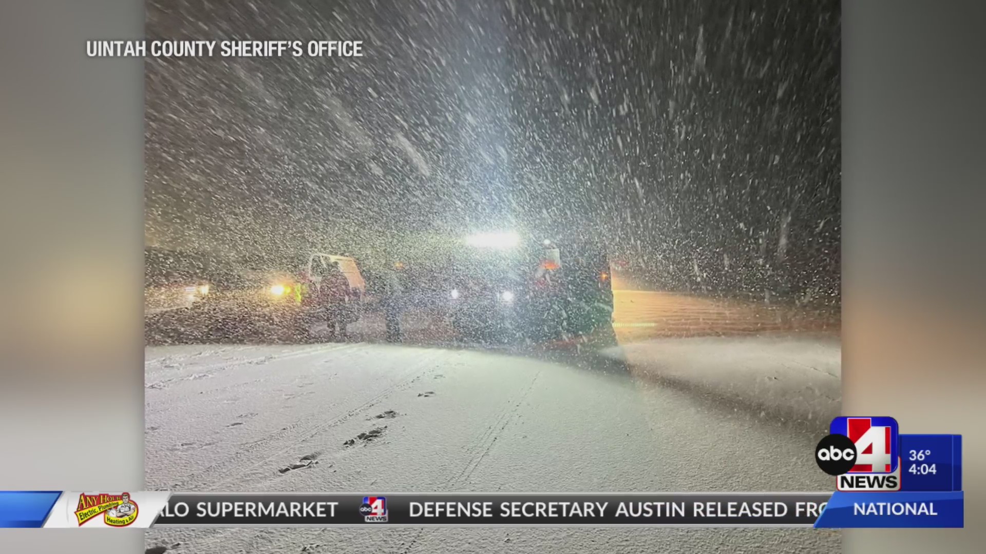 Hundreds of vehicles stranded in winter storm – ABC4 Utah