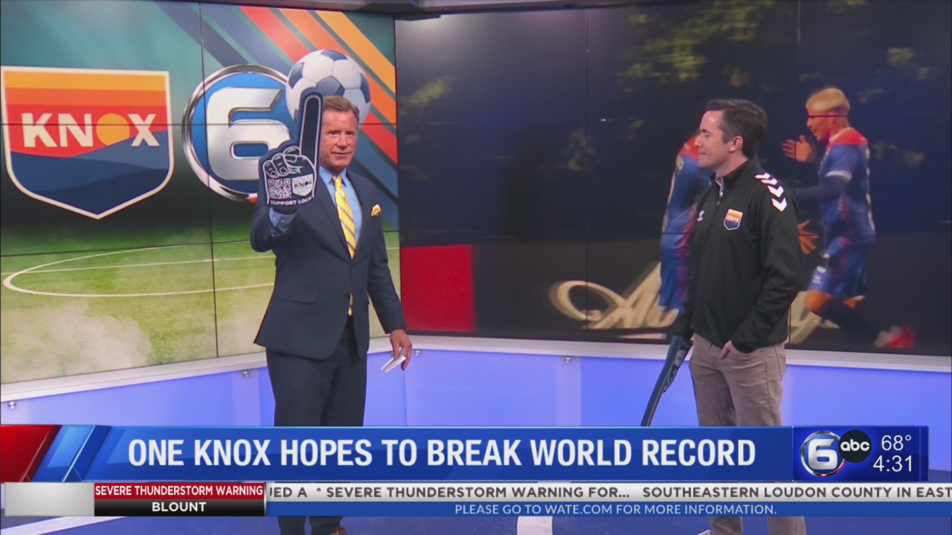 One Knox going for record-breaking night at Regal Soccer Stadium – WATE ...