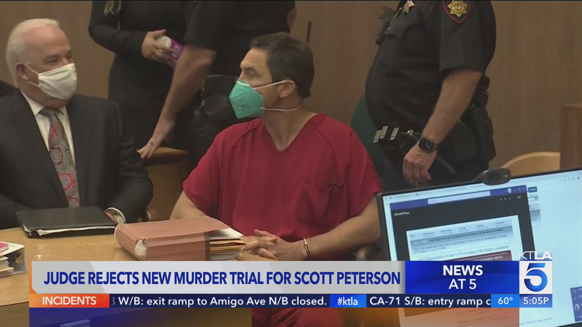 Judge rejects new murder trial for Scott Peterson – KTLA