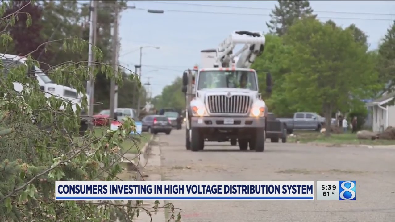 Consumers Energy to invest $100M in high-voltage system – WOODTV.com