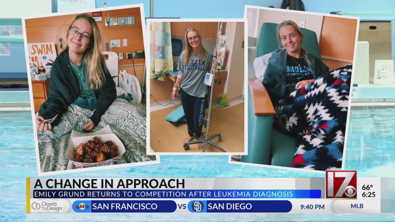 UNC diver Emily Grund makes waves in return to diving after cancer ...