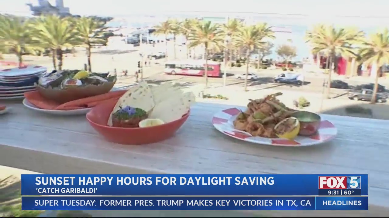 Sunset happy hours for Daylight Savings Time – FOX 5 San Diego & KUSI News