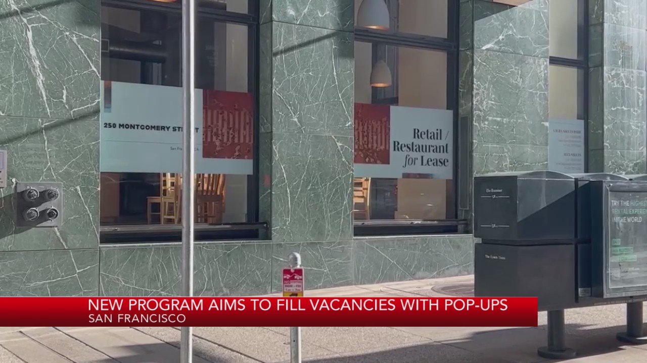 New program aims to fill SF vacancies with pop-ups – KRON4