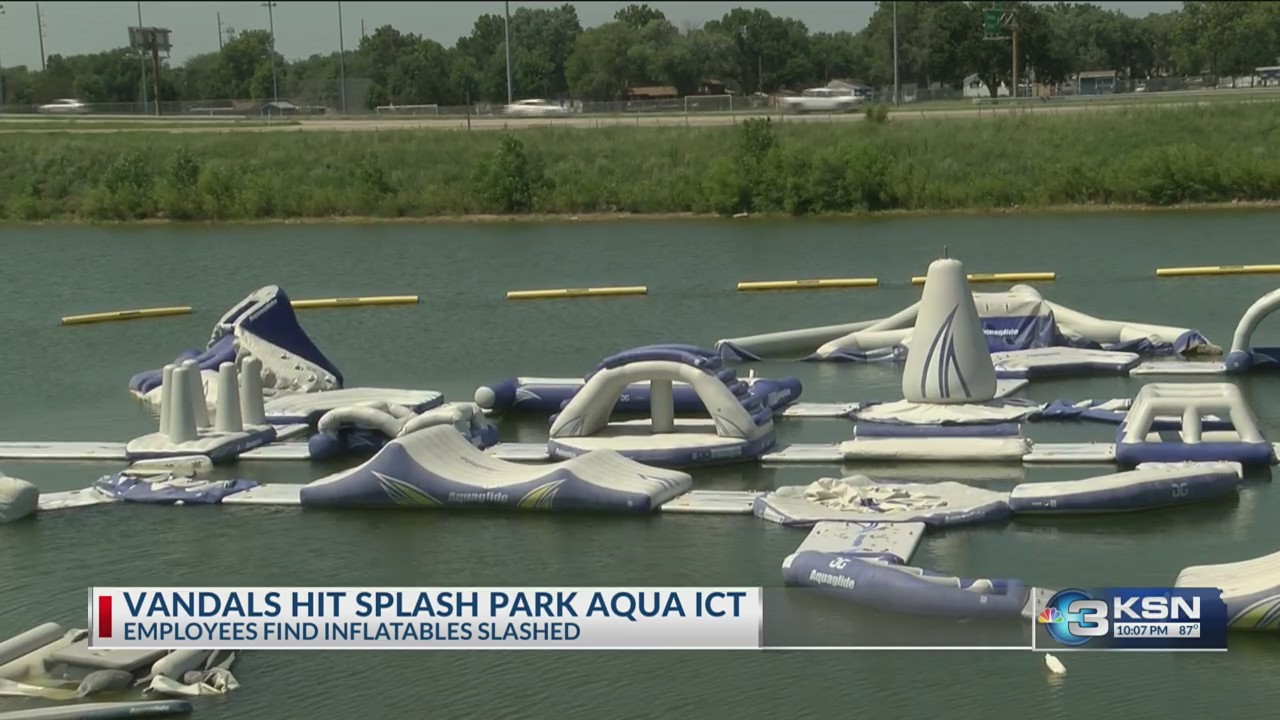 Vandals cause Splash Aqua Park ICT to close in the heat of the summer ...