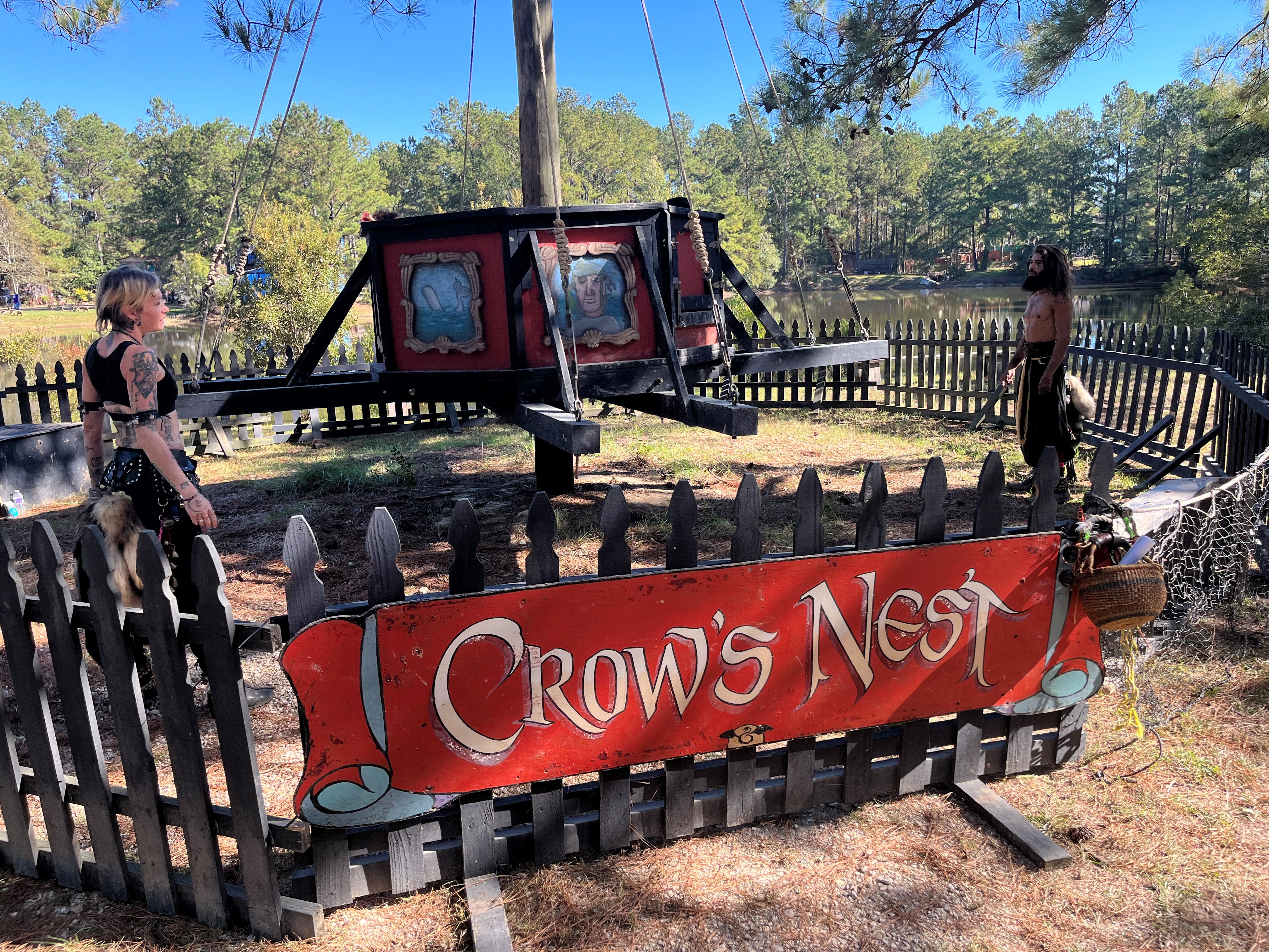 Riding the human-powered rides at Louisiana Renaissance Fest – WGNO