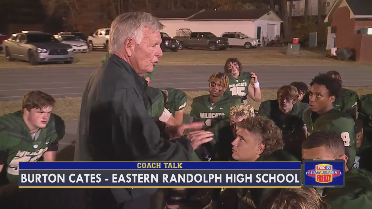 Coach Talk: Burton Cates head coach of Eastern Randolph High School ...