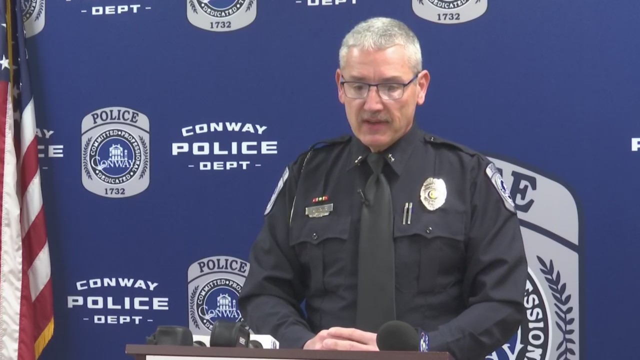 WATCH: Conway police give update on 2 homicide investigations – WBTW