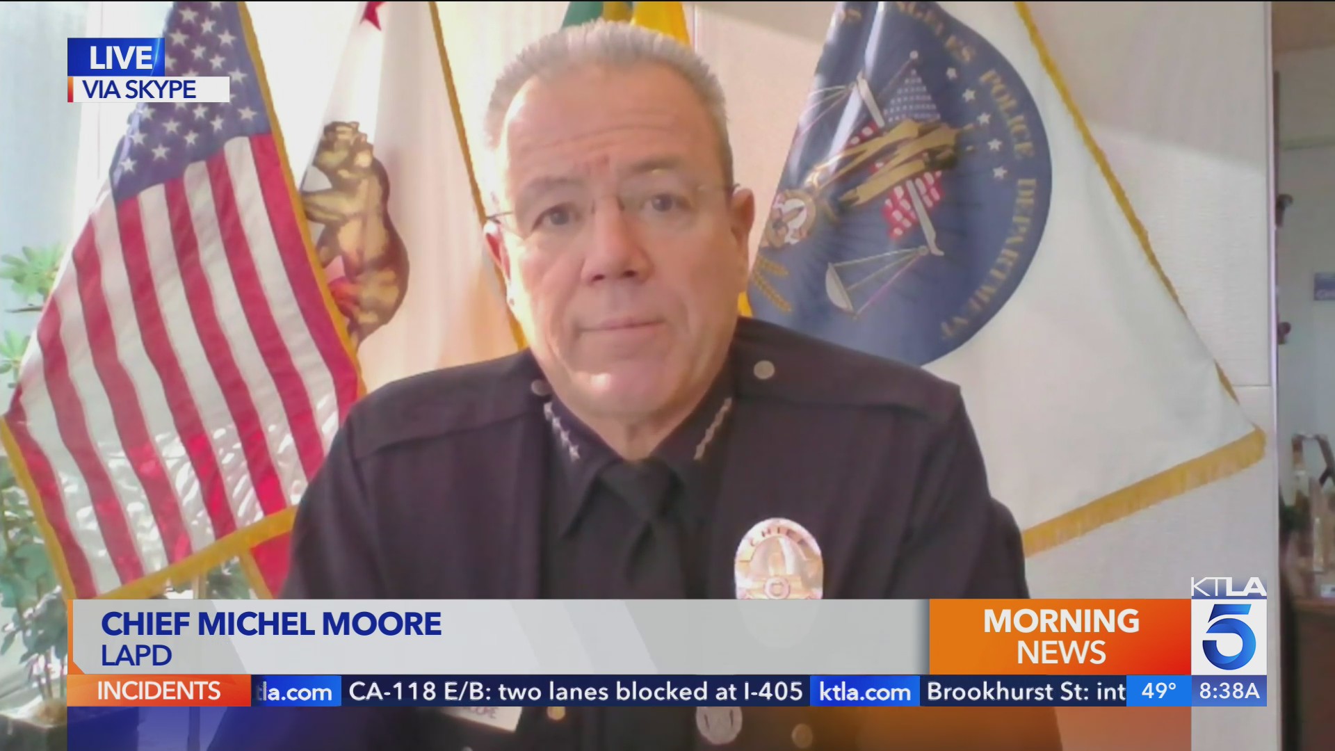 LAPD Chief Moore on the unarmed response proposal – KTLA