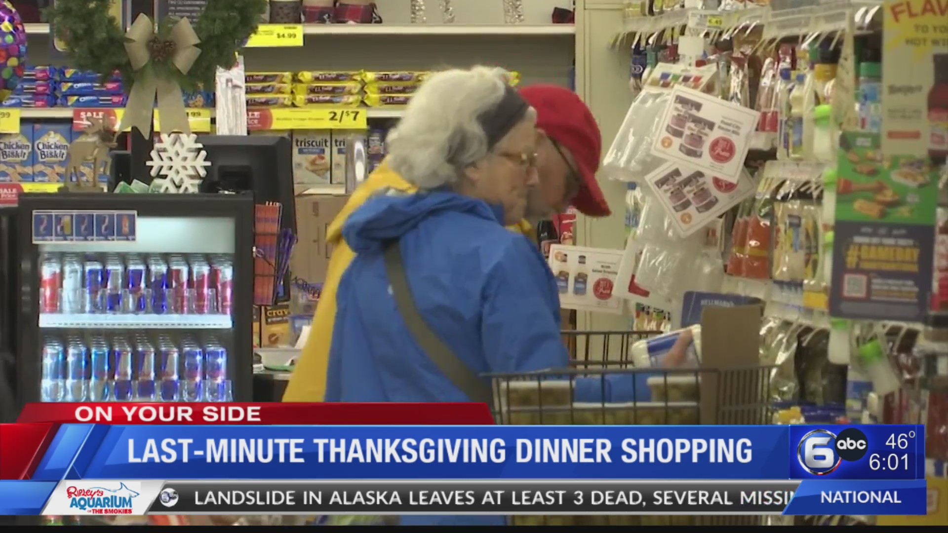 Last-minute Thanksgiving dinner shopping – WATE 6 On Your Side