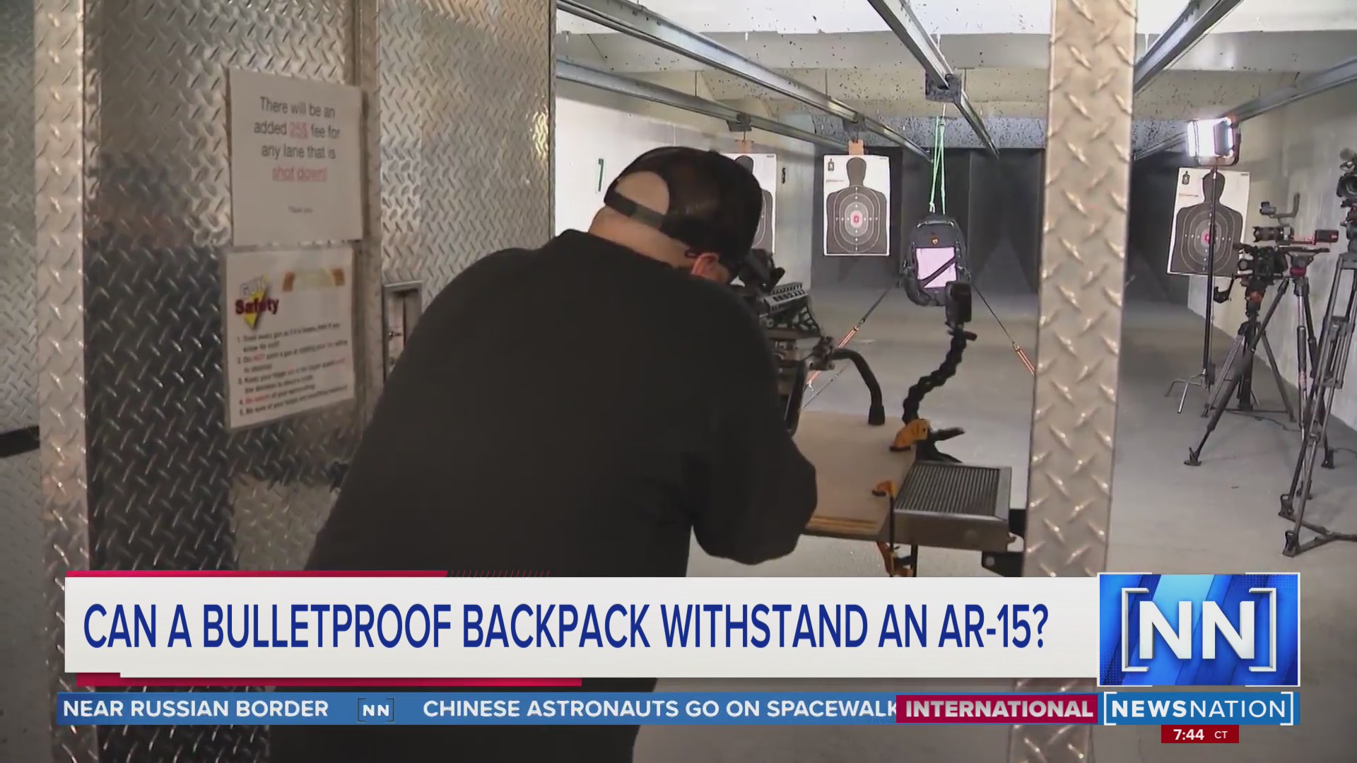 Testing bulletproof backpacks: Can they stop an AR-15? | NewsNation ...
