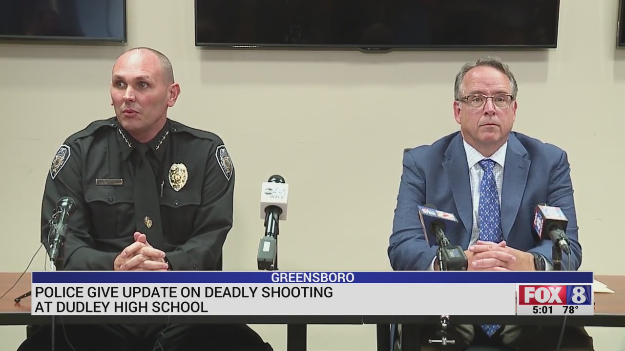 Police give update on deadly shooting at Dudley High School – FOX8 WGHP
