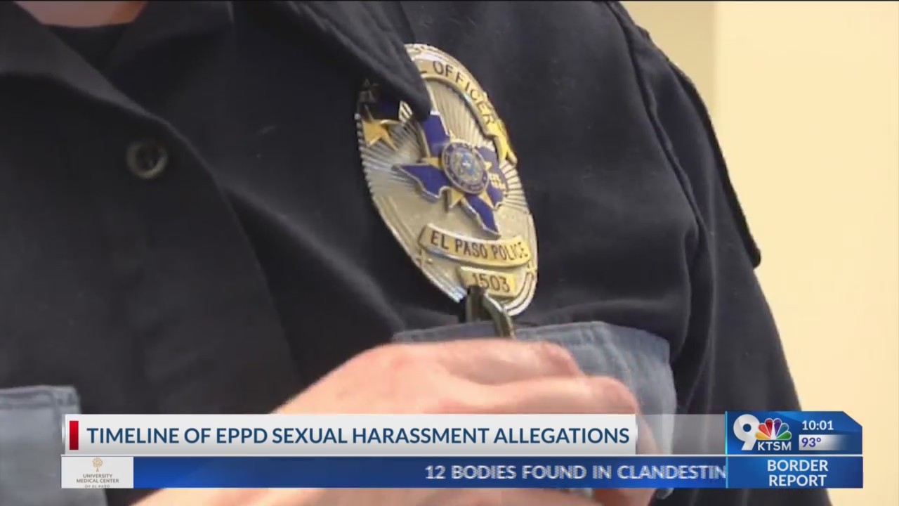 Female El Paso police officers came forward about sexual harassment in ...