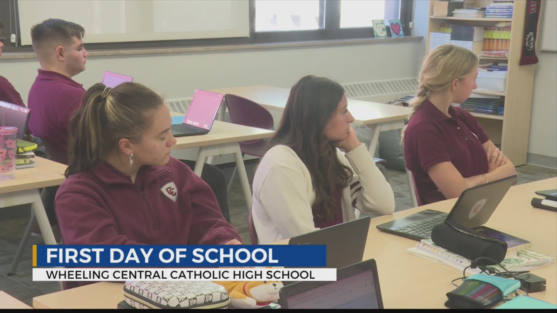 Welcome back Wheeling Central! Maroon Knights return to class – WTRF