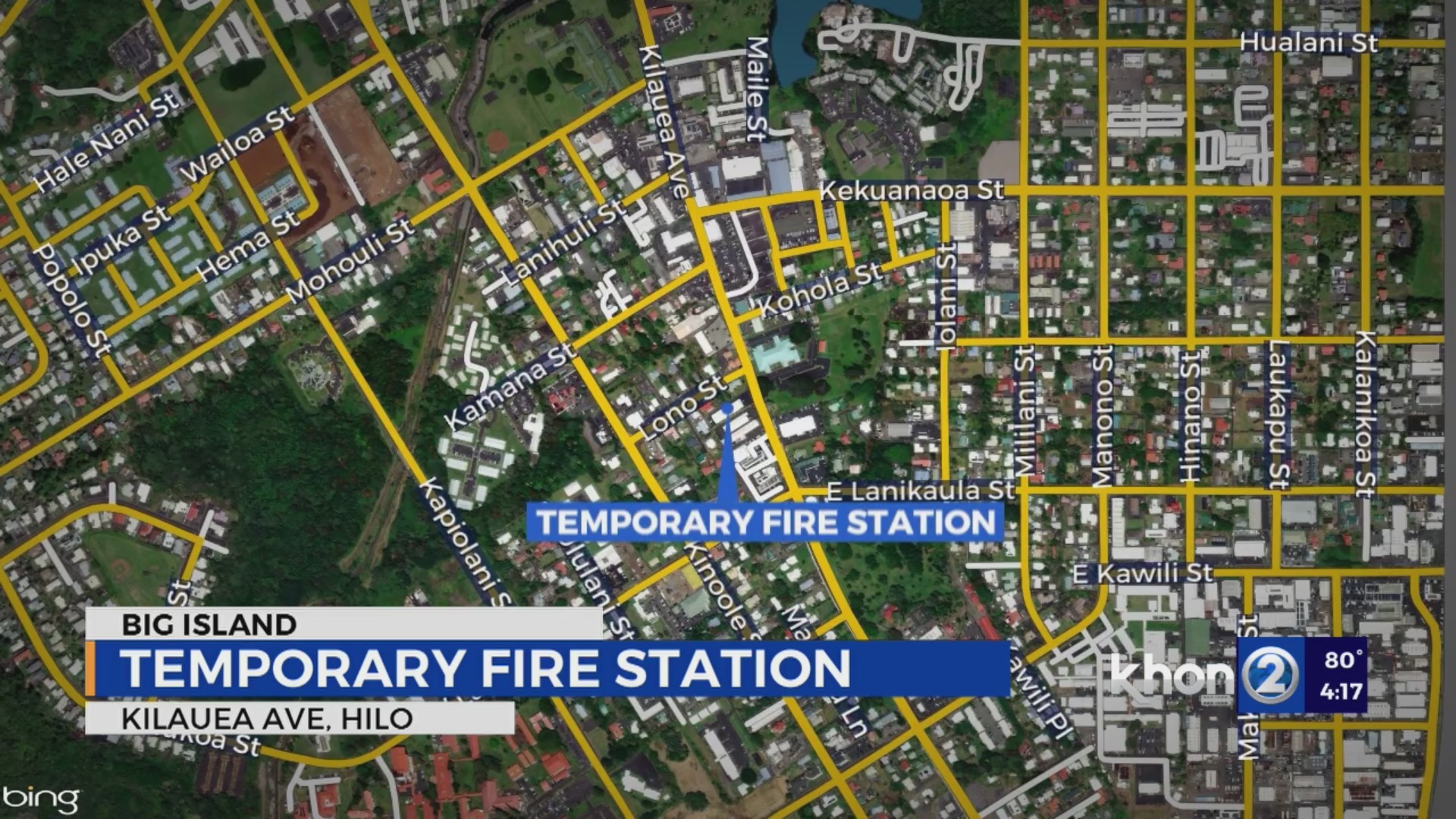 Hilo gets temporary fire station – KHON2