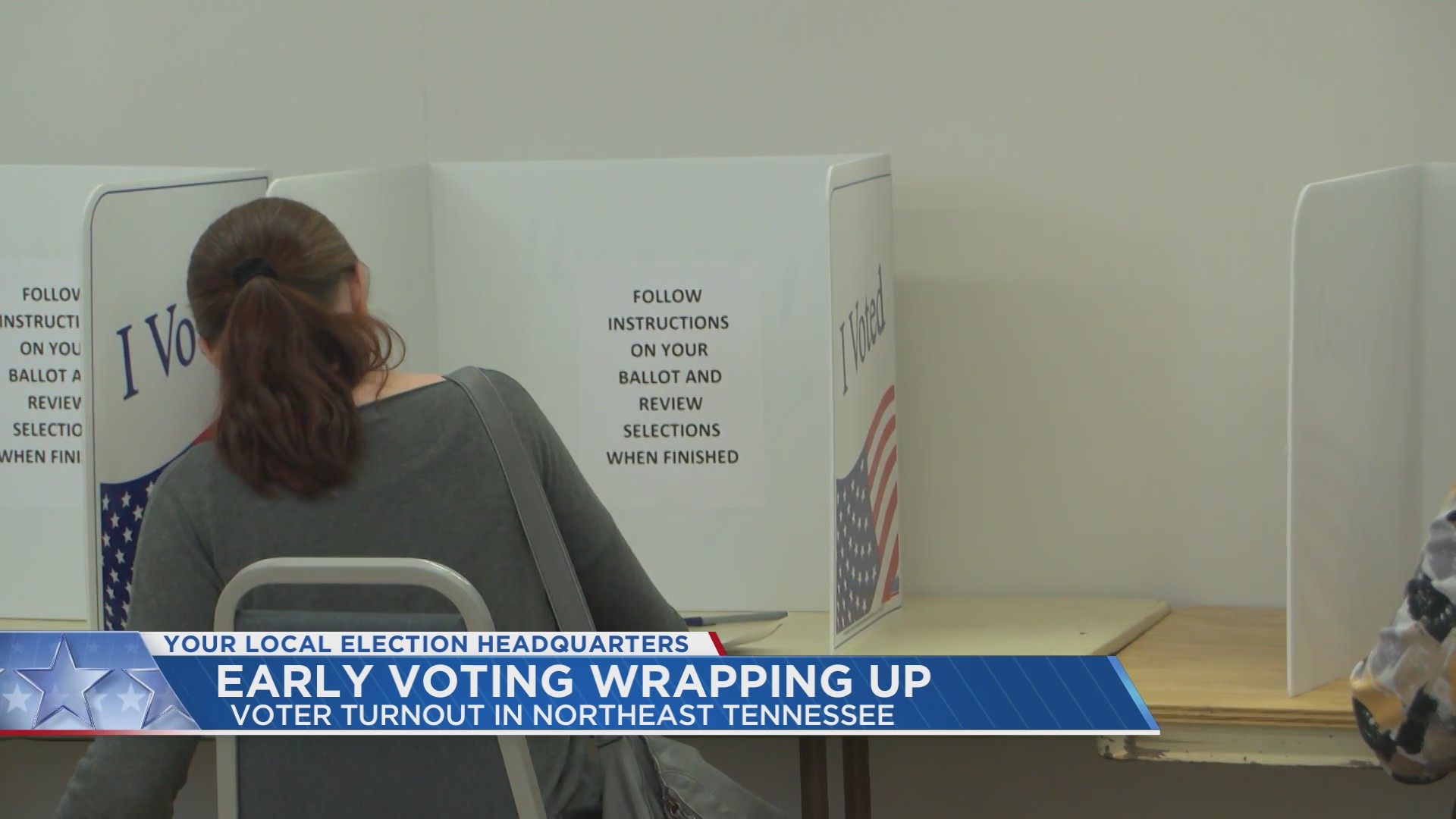 Early voter turnout in Northeast Tennessee lower than 2018 – WJHL | Tri-Cities News & Weather