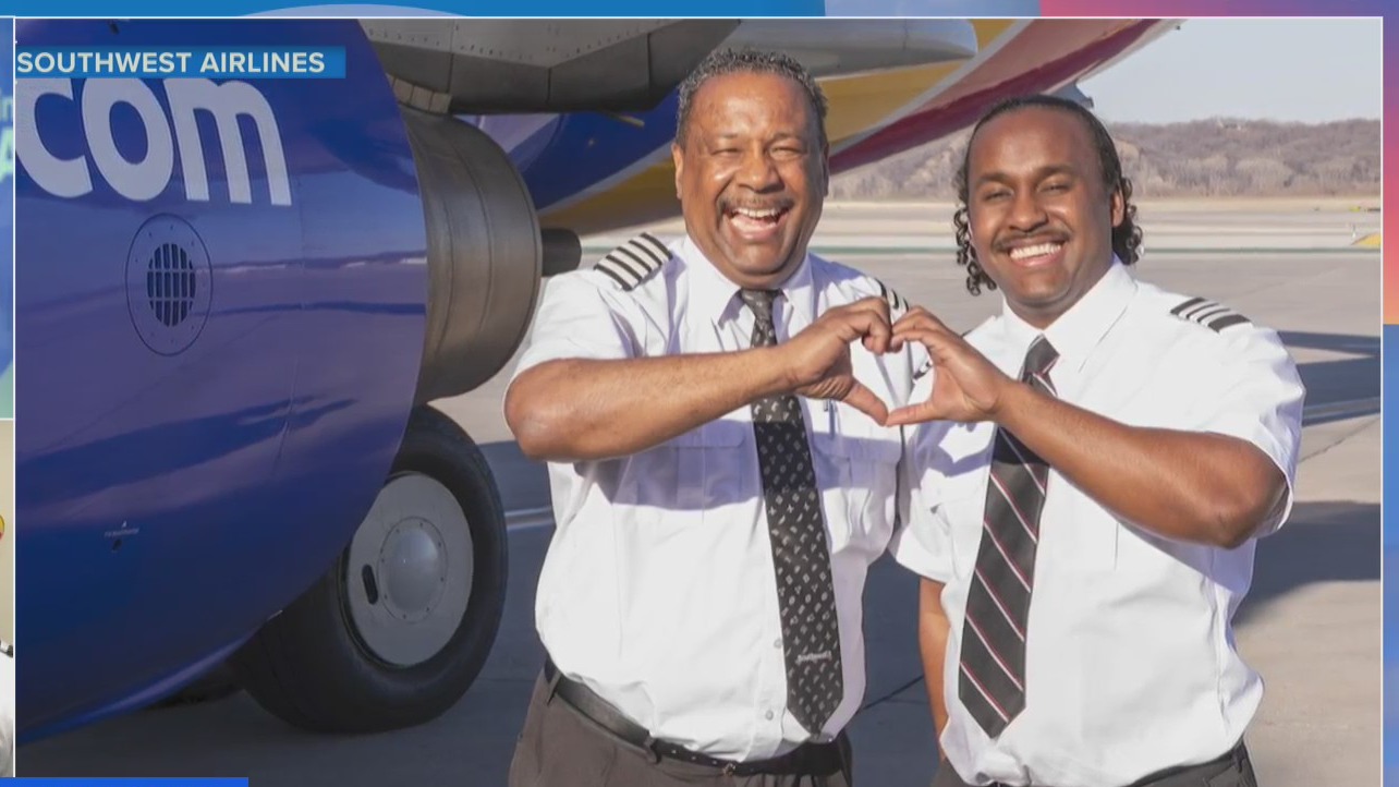 Father and son Southwest pilots: ‘Know your dreams and follow them ...