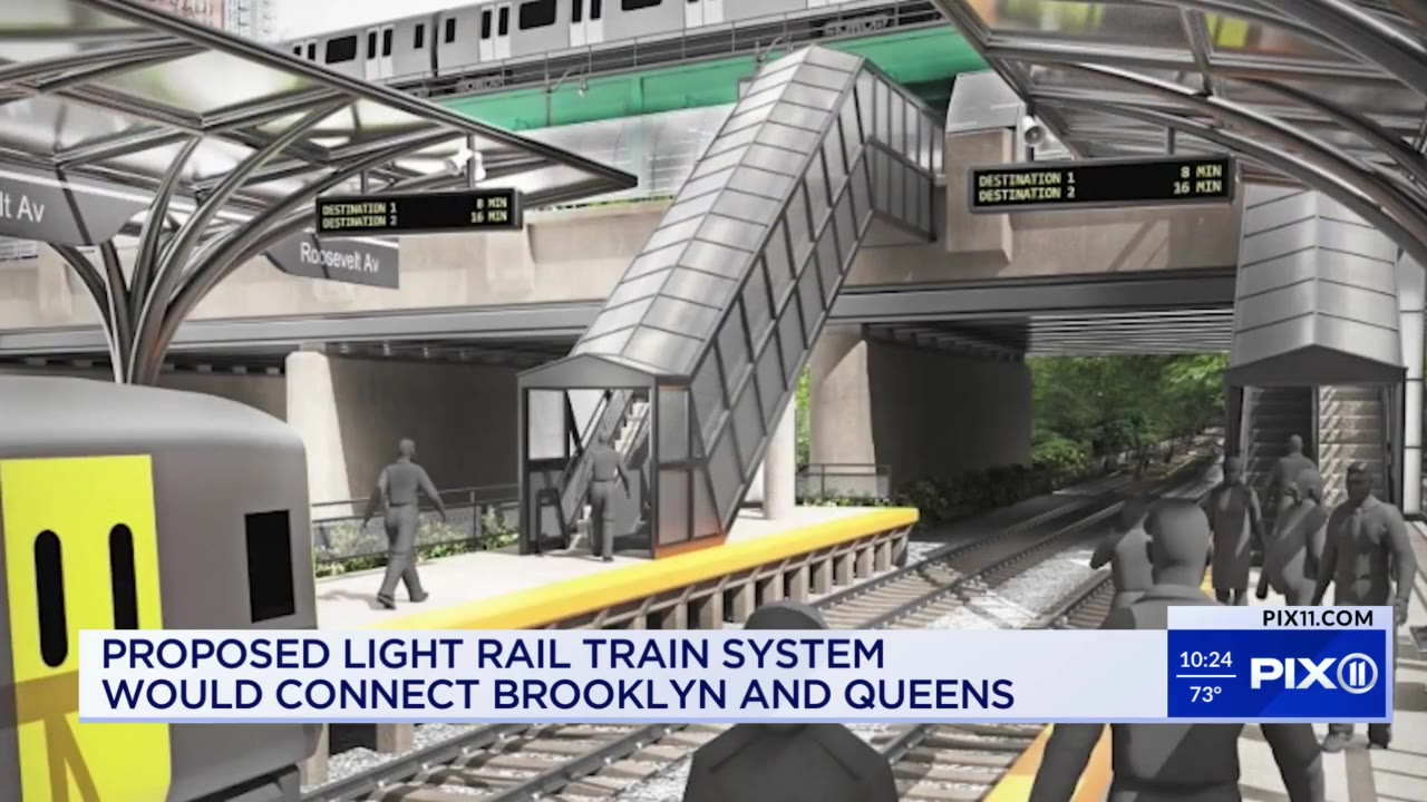 Transit officials push Brooklyn-to-Queens light rail line – PIX11