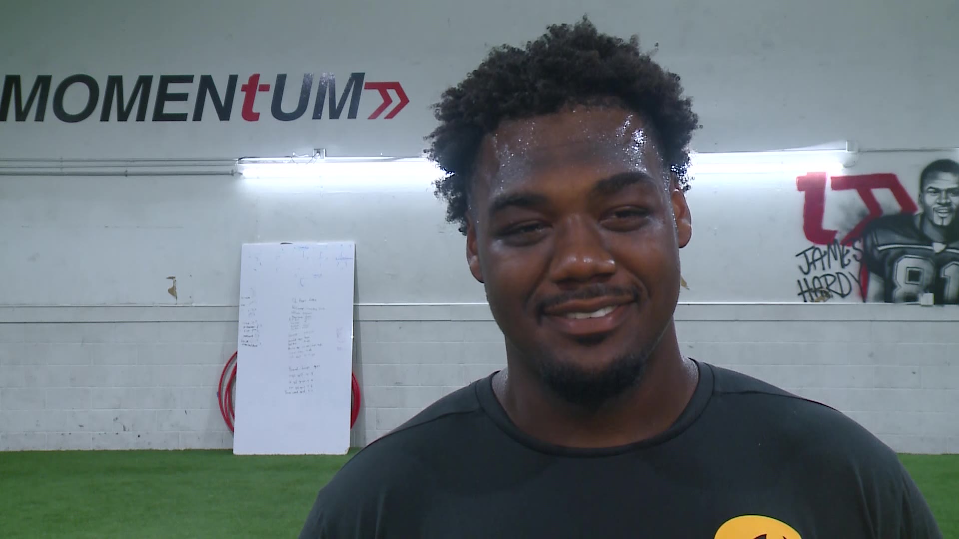 Iowa defensive lineman Deontae Craig full interview at TractionAP 1/10 ...