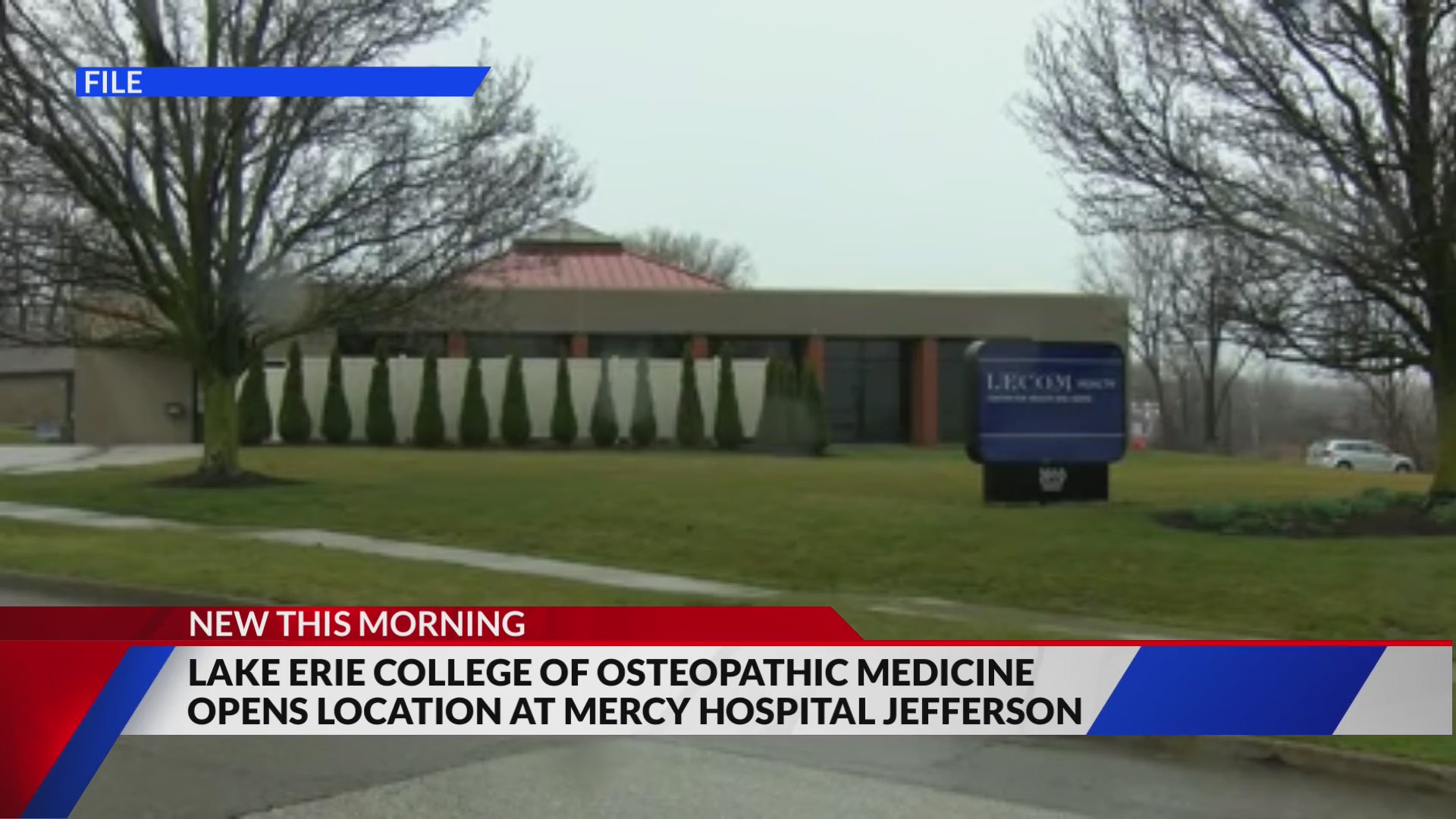 Lake Erie College of Osteopathic Medicine opening location at Mercy ...