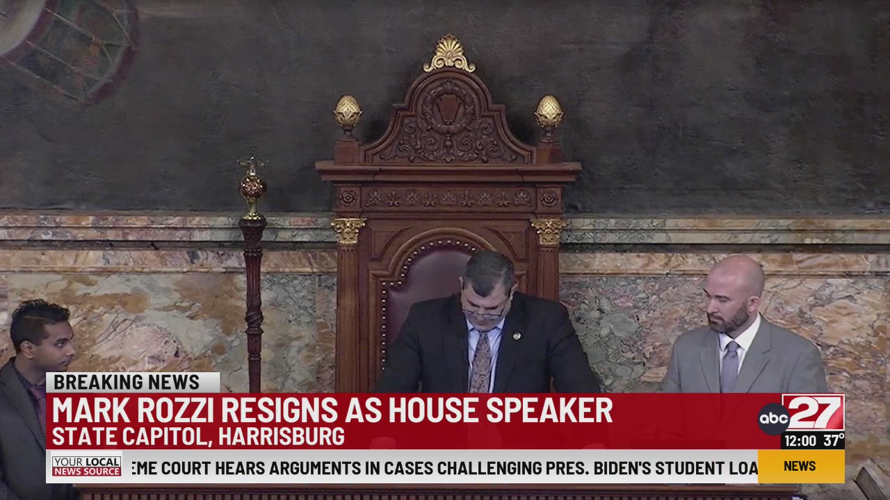 Mark Rozzi steps down as House Speaker – PAhomepage.com