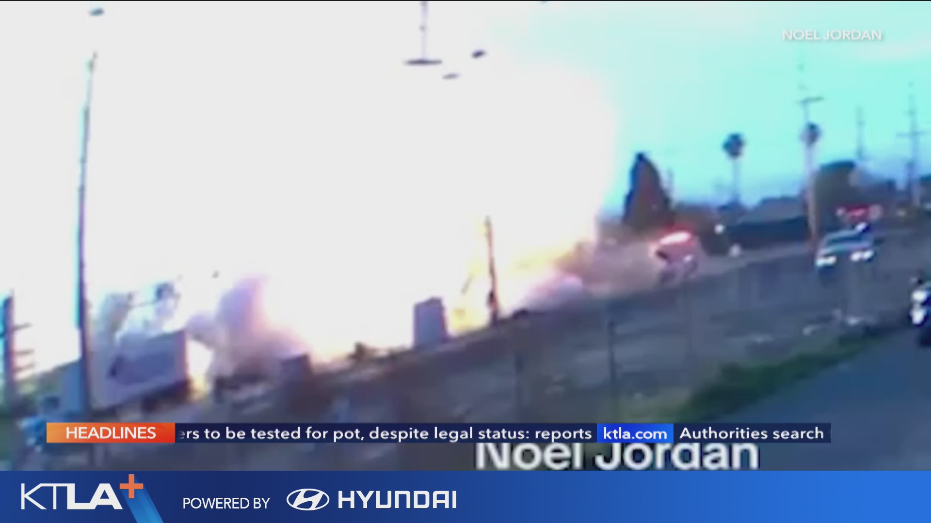 Big rig explosion injures 9 L.A. firefighters: 3 p.m. Team coverage – KTLA