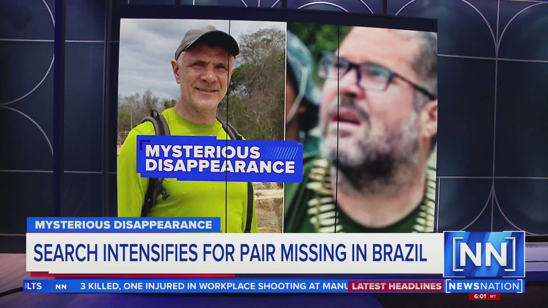 Search for 2 journalists missing in Brazil continues | NewsNation Prime ...