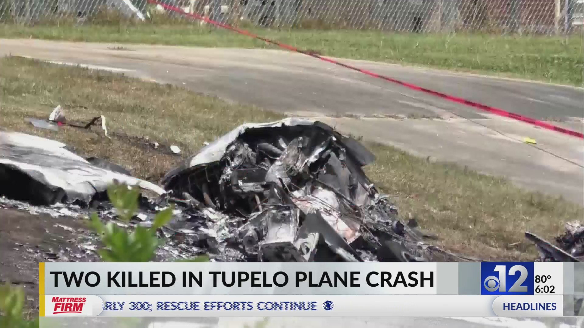Two killed after plane crashes near Tupelo airport – WJTV