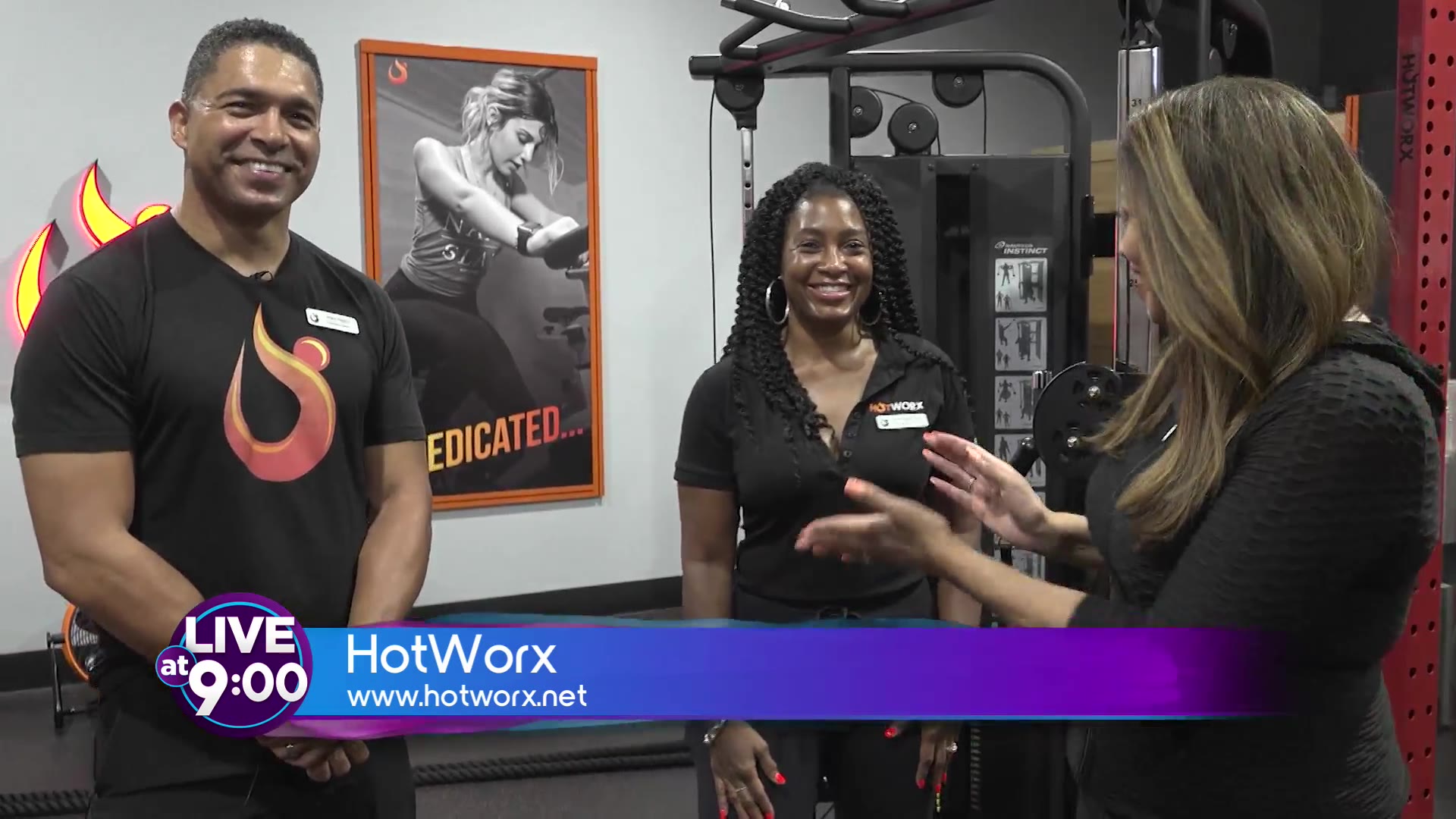 Make fitness a habit in 2024 with Edge District HotWorx owners Carmella ...