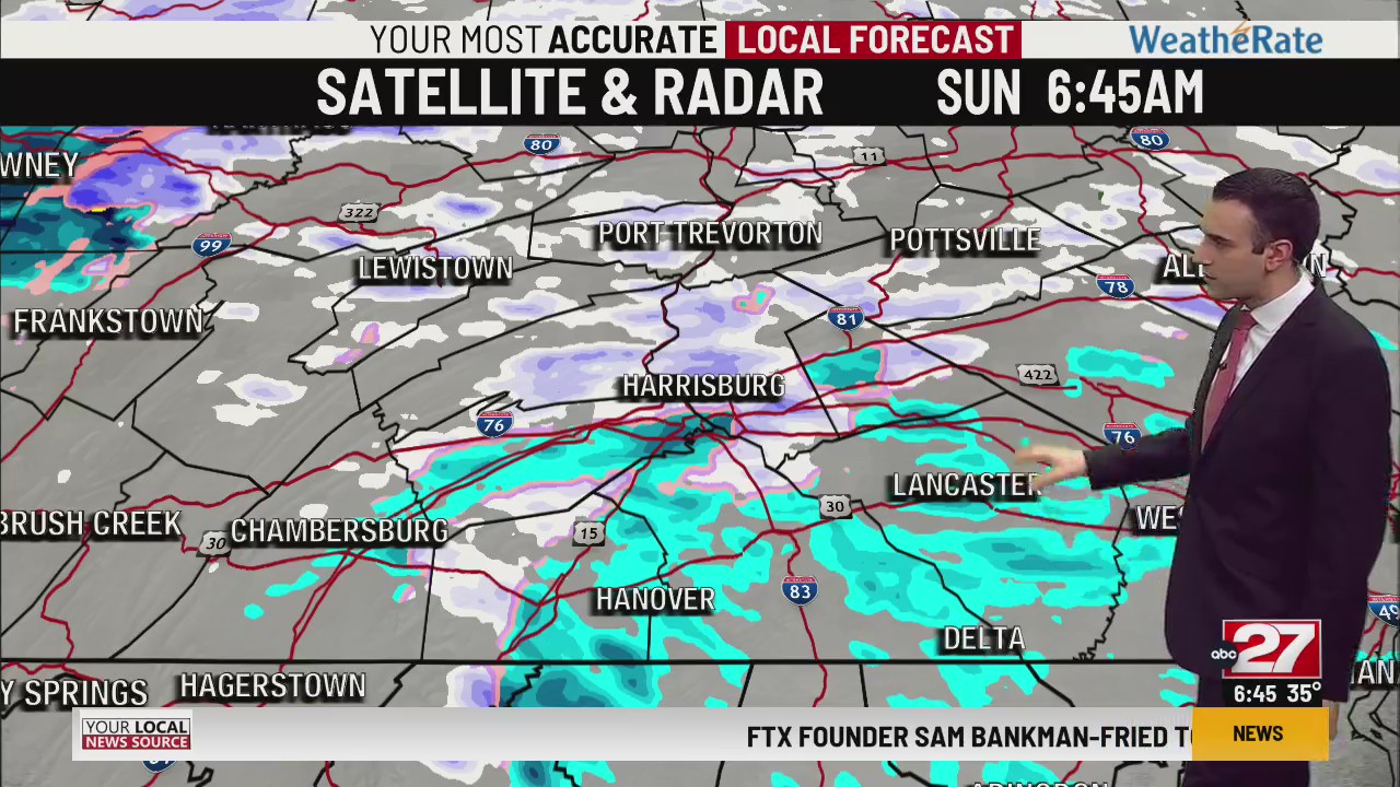Adis Juklo’s Sunday AM Forecast – PAhomepage.com
