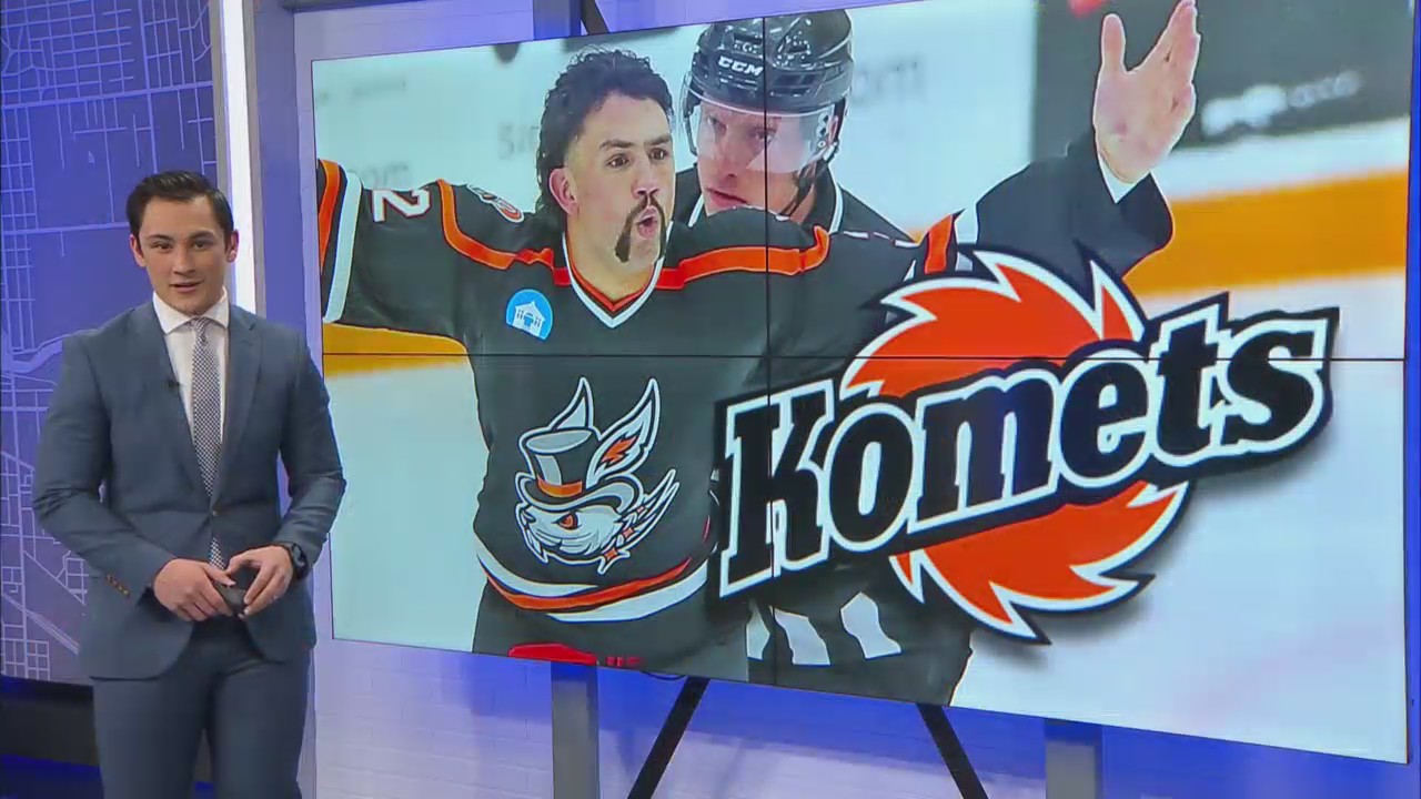 Komets sign Daniel “Diamond Hands” Amesbury from FPHL’s Danbury – WANE 15