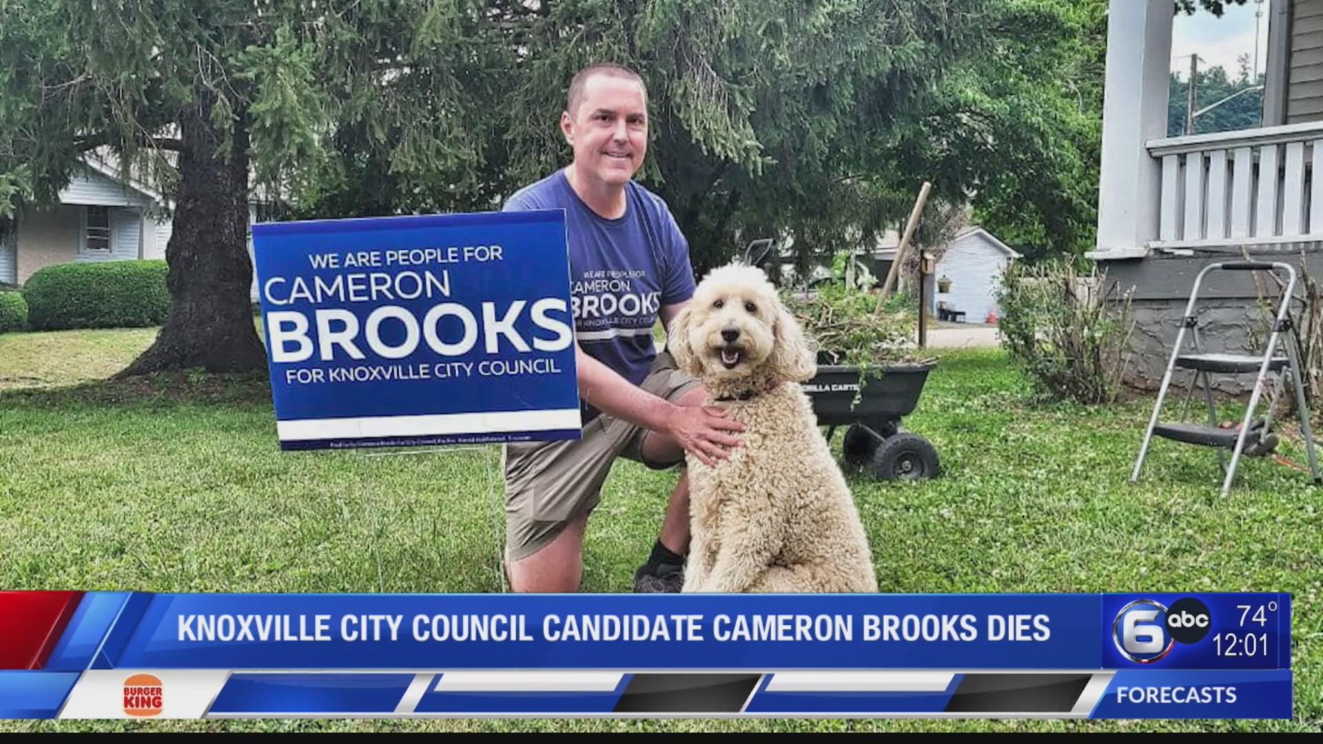 Knoxville City Council candidate Cameron Brooks dies – WATE 6 On Your Side