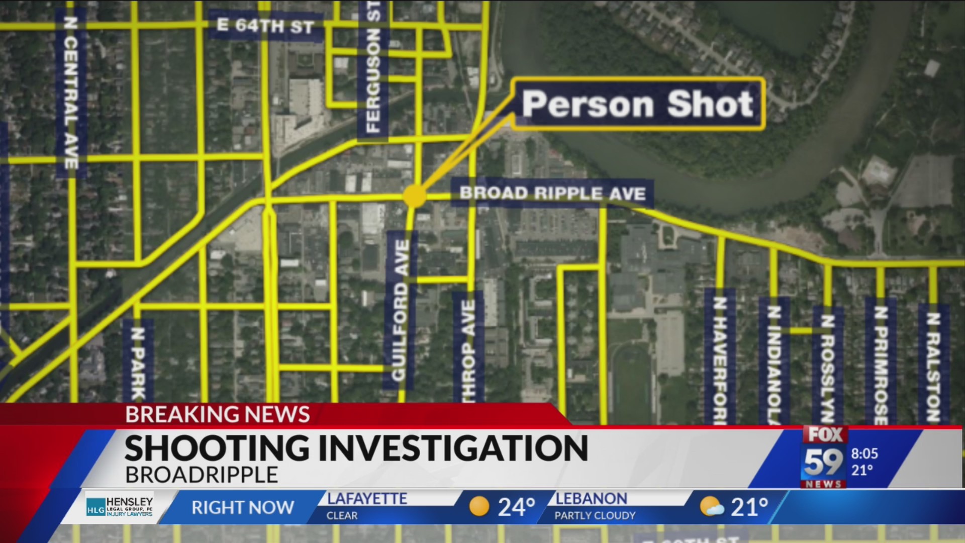 1 hurt in overnight Broad Ripple shooting – Fox 59