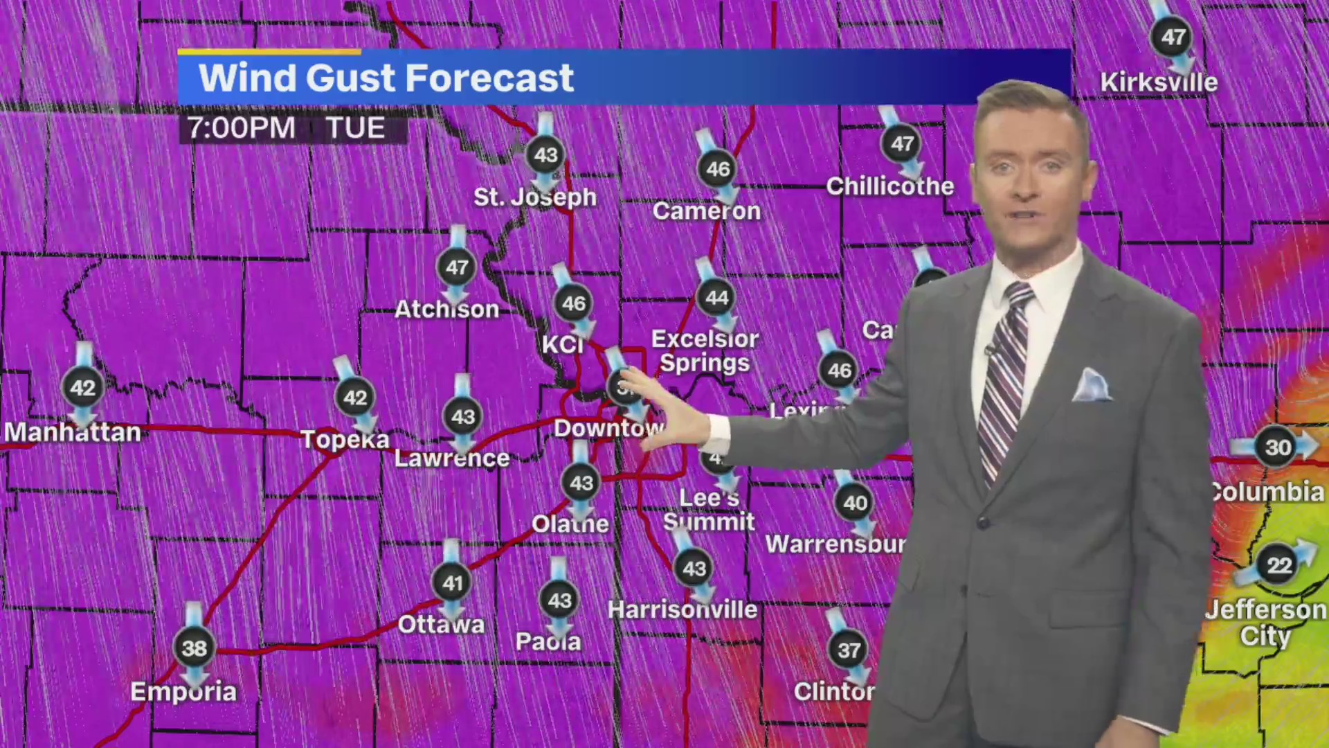 Monday evening forecast – FOX 4 Kansas City WDAF-TV | News, Weather, Sports
