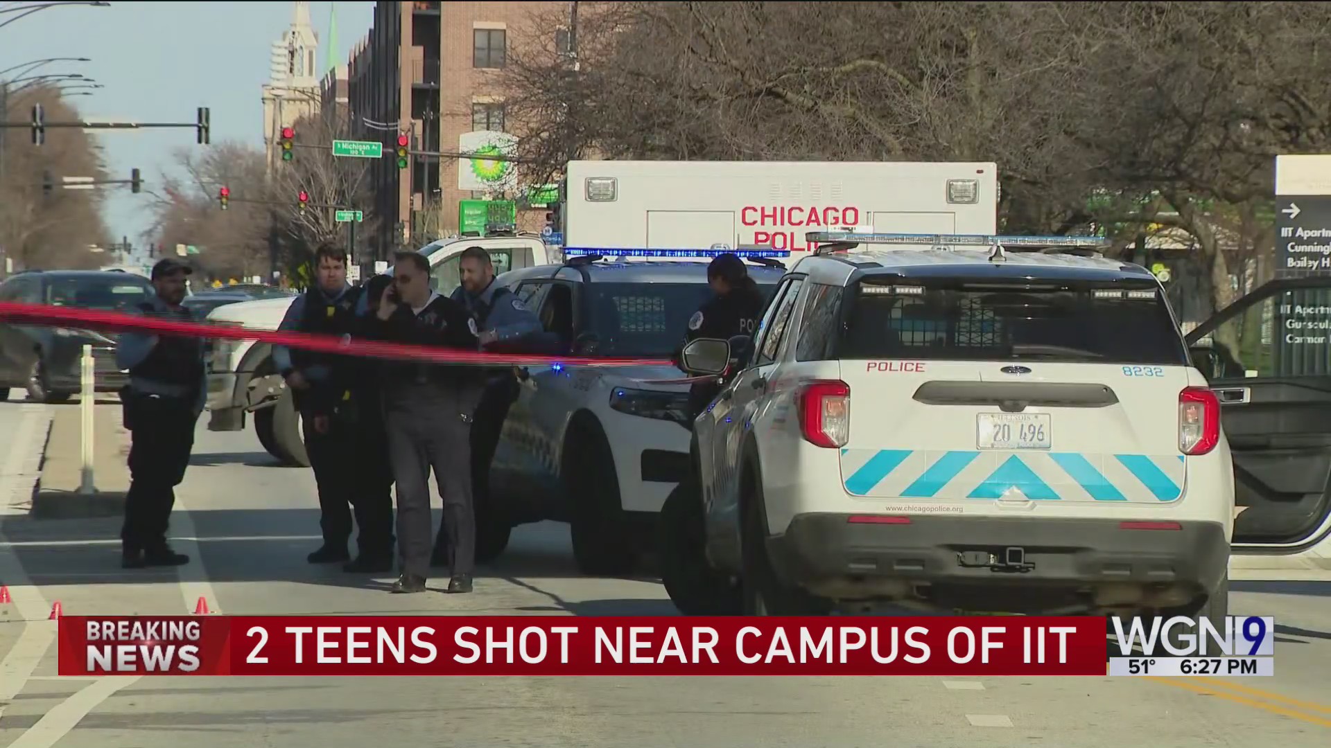 2 teens shot near Illinois Institute of Technology campus – WGN-TV