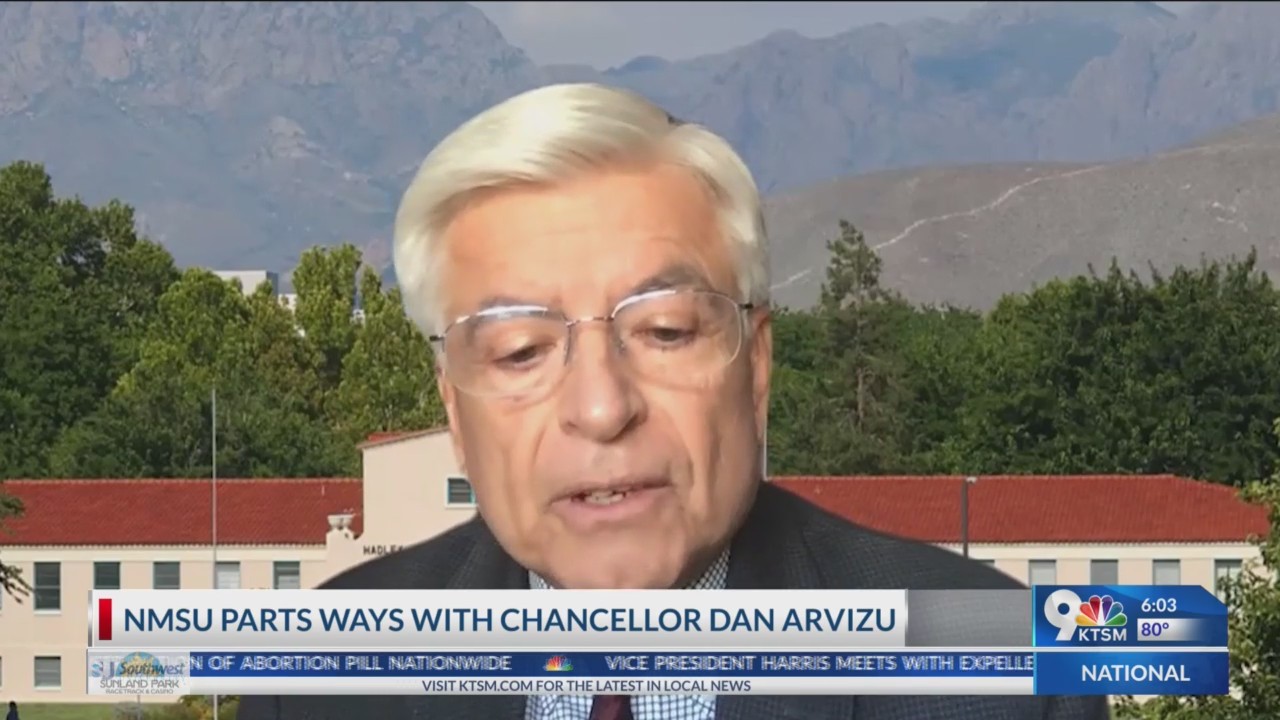 NMSU’s Chancellor Dan Arvizu resigns. – KTSM 9 News