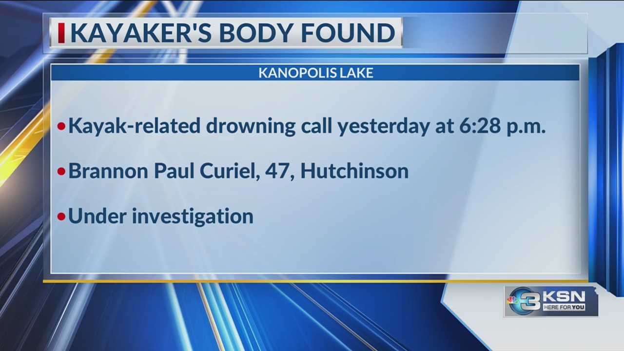 Body of kayaker who drowned at Kansas lake recovered – KSN-TV